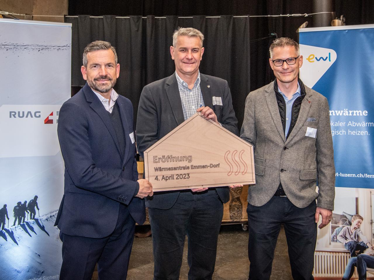 Neue Wärmezentrale offiziell eröffnet | RUAG